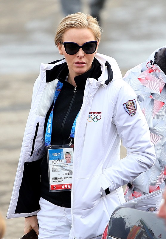 Princess Charlene of Monaco affectionate with unidentified men in the ...