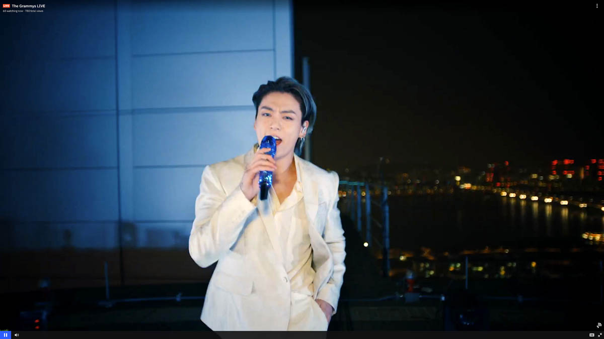 BTS disappointingly didn't win a Grammy last night but they delivered ...