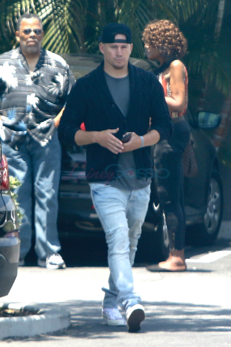 Channing Tatum and Jenna Dewan remain friendly as they take daughter ...