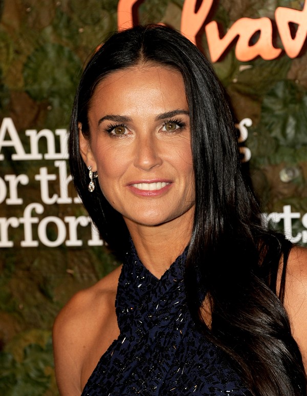 Demi Moore is dressed up in glasses|Lainey Gossip Entertainment Update
