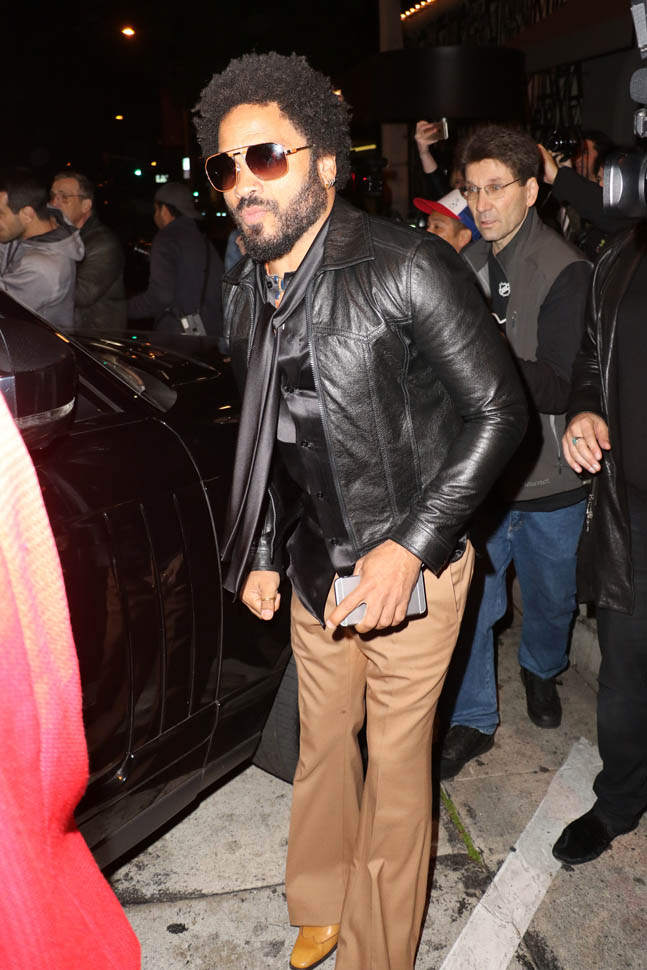 Denzel Washington and Lenny Kravitz celebrate Sidney Poitier's birthday ...