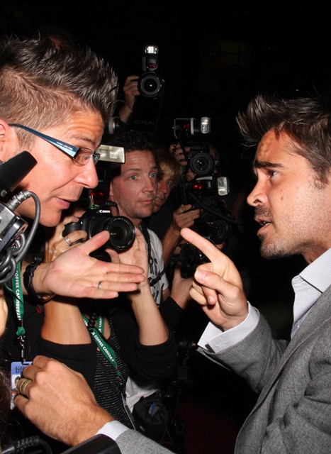 Colin Farrell confirms he is expecting 2nd child and scuffles with ...