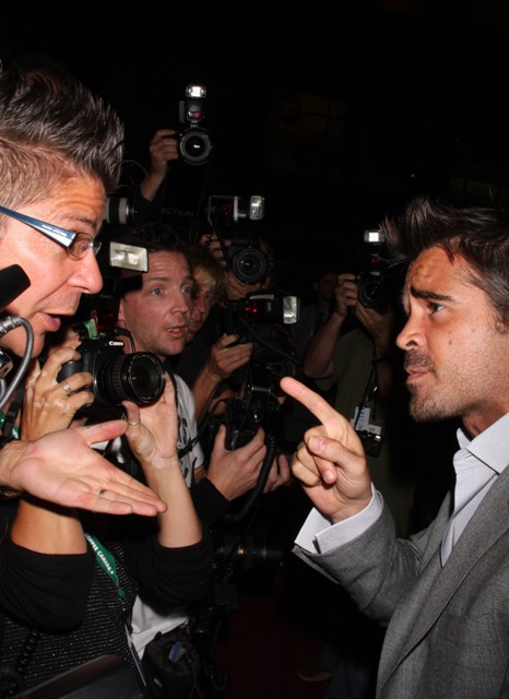 Colin Farrell confirms he is expecting 2nd child and scuffles with ...