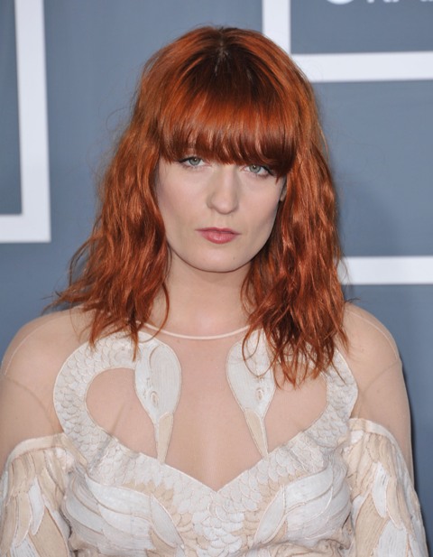 Florence Welch Grammys 2011 14feb11