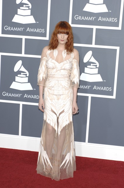 Florence Welch Grammys 2011 14feb11