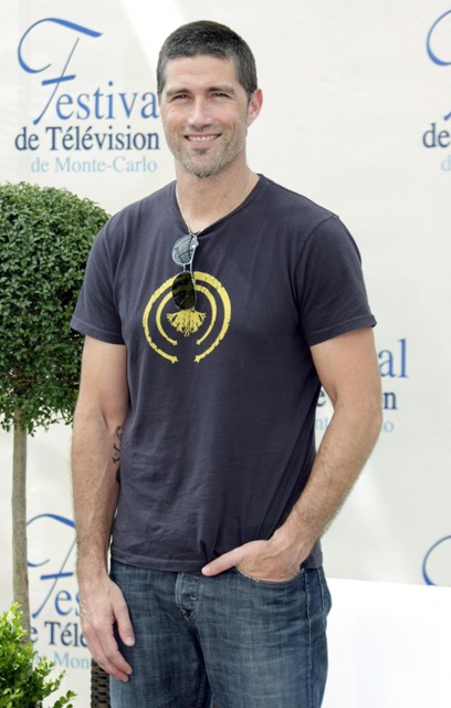 Matthew Fox in Monte Carlo for TV Festival June 2009