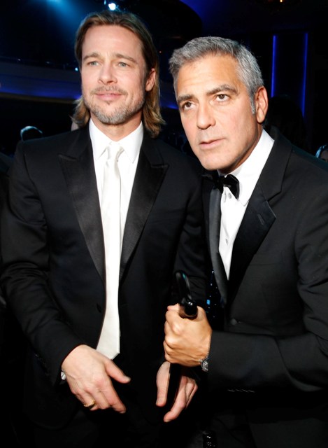 George Clooney and Brad Pitt together for 8
