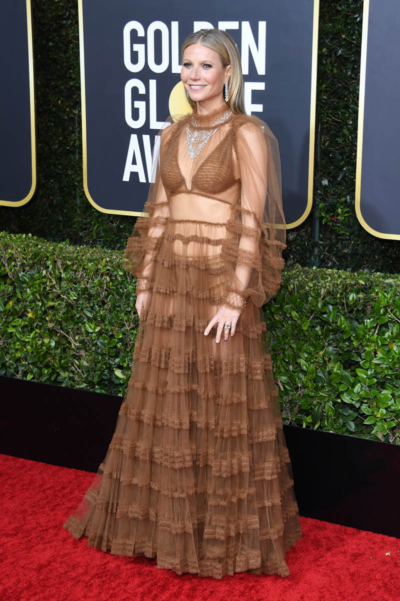 Gwyneth Paltrow's blasé absurdity at the 2020 Golden Globes