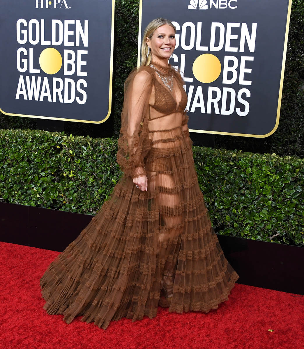 Gwyneth Paltrow's blasé absurdity at the 2020 Golden Globes