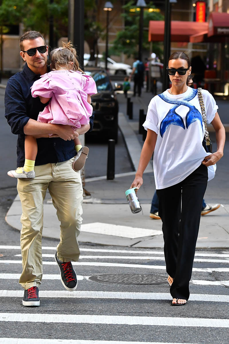 Irina Shayk back to her usual routine in New York after trip to France ...