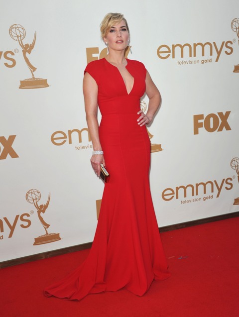 Kate Winslet wins Emmy Award for Mildred Pierce 19sept11