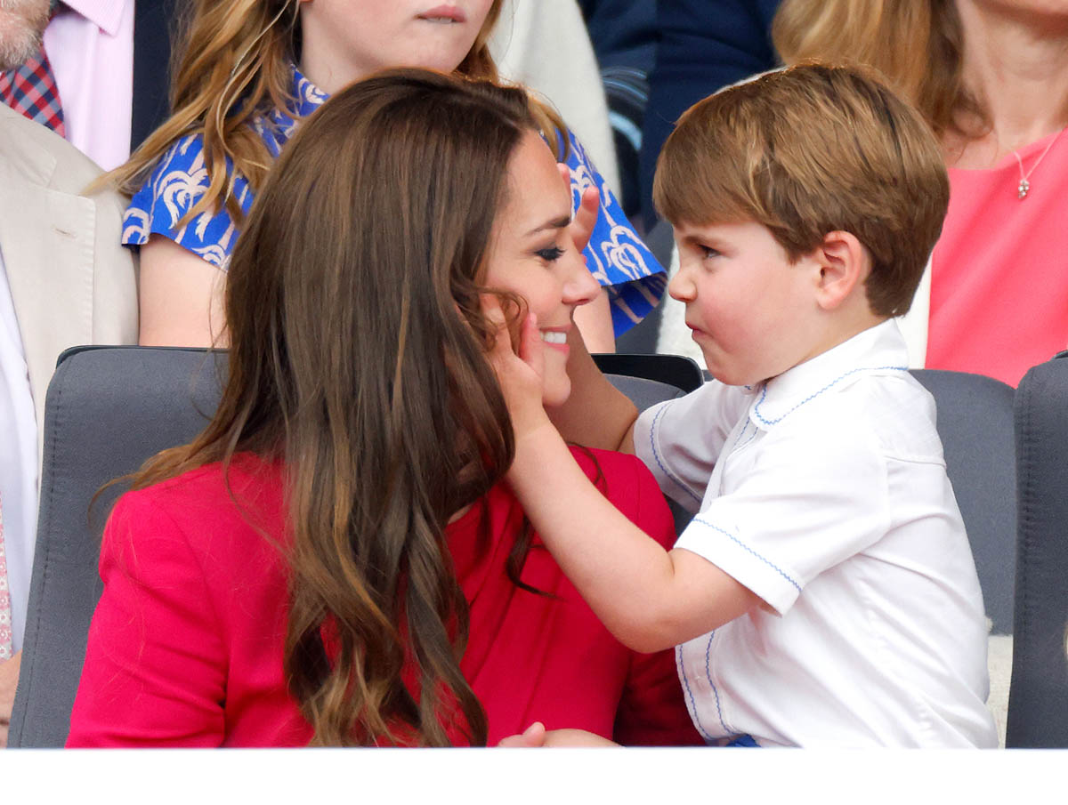 Adorable scene-stealer, Prince Louis, was a delight yesterday at the ...