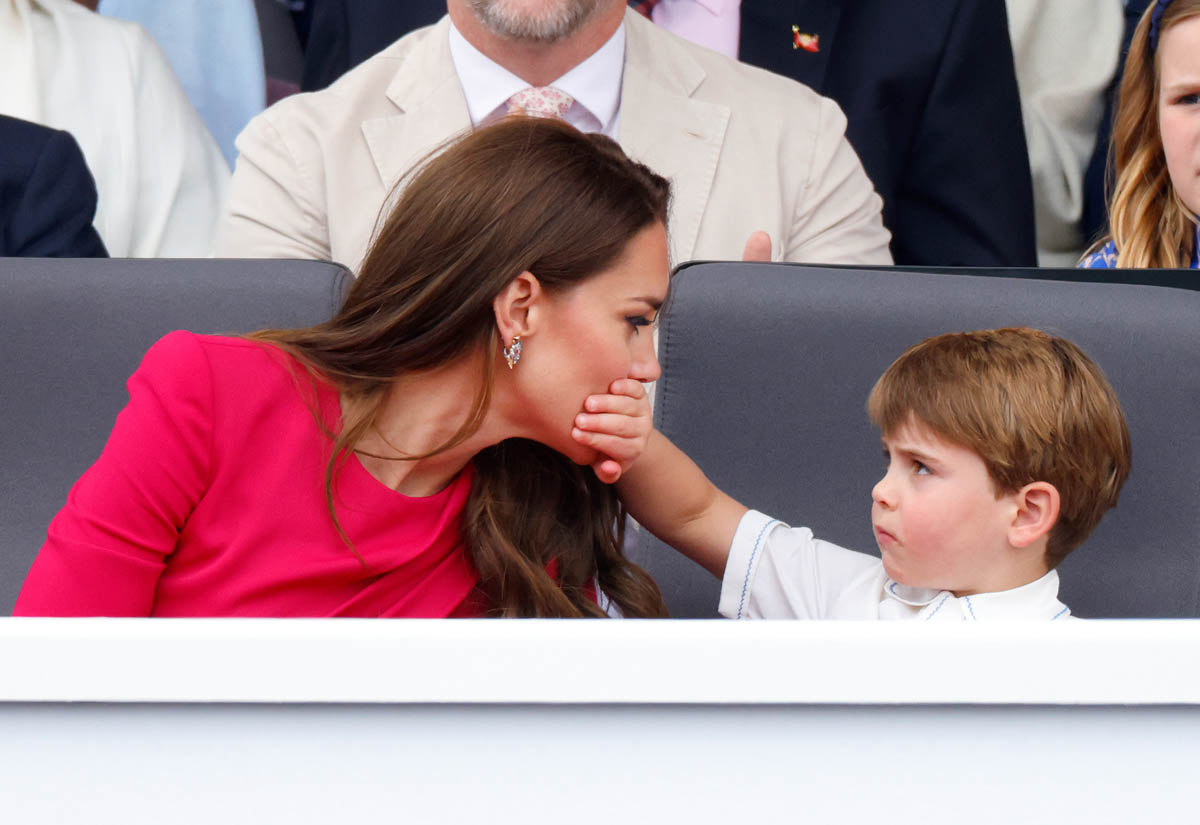 Adorable scene-stealer, Prince Louis, was a delight yesterday at the ...