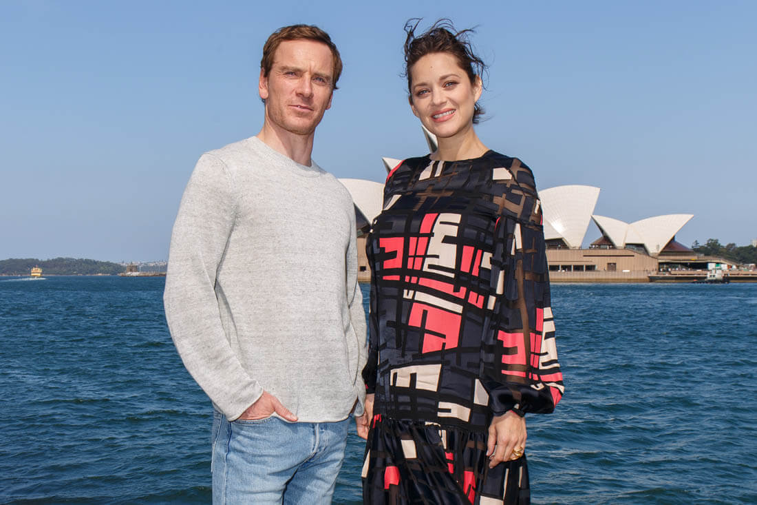 Michael Fassbender and Marion Cotillard promote Assassin's Creed in Sydney