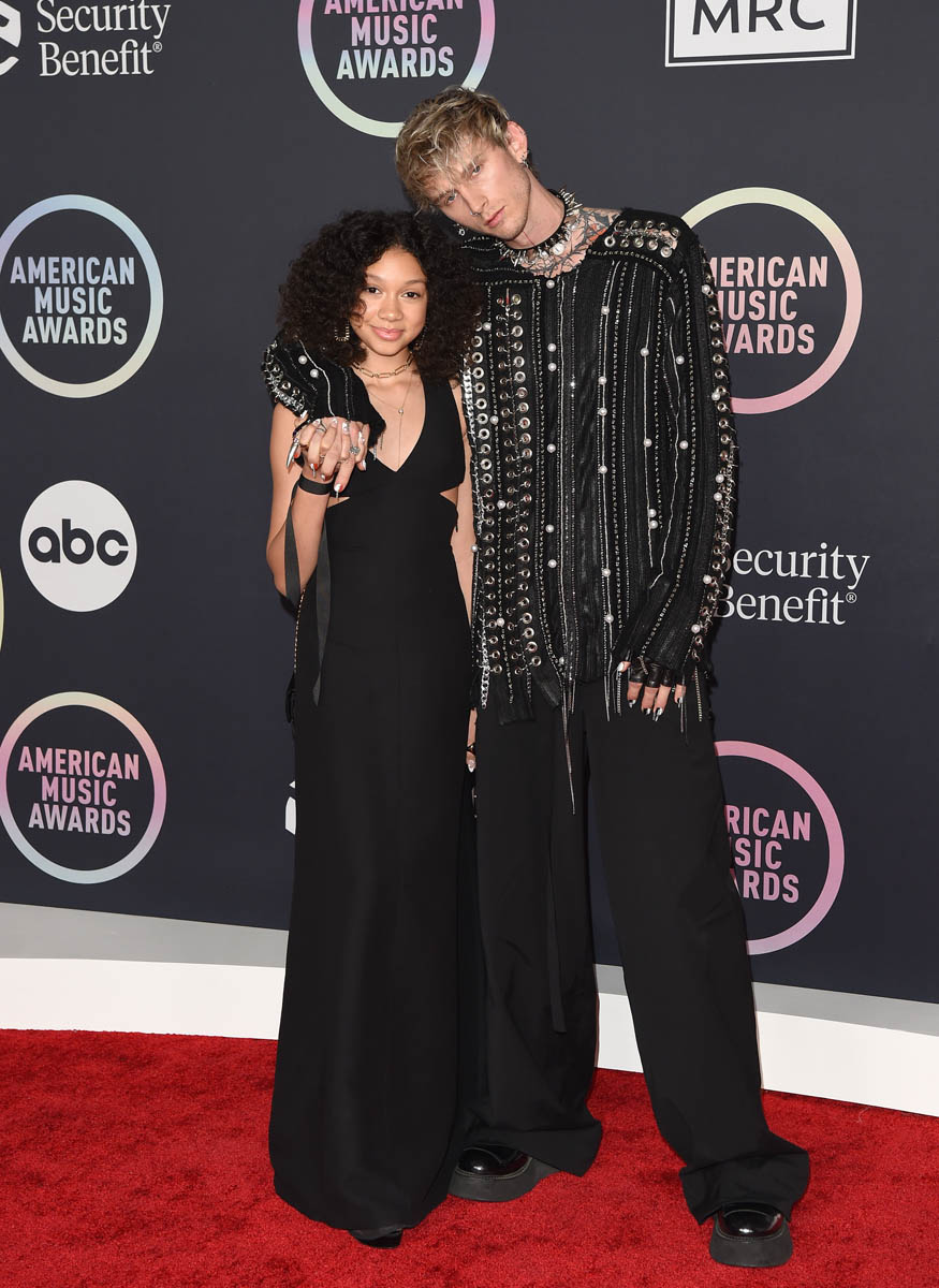 Machine Gun Kelly was joined by daughter Casie at the AMAs but Megan ...