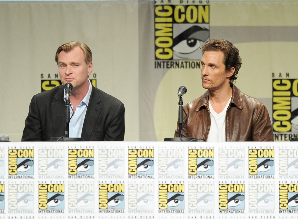 Interstellar trailer and Christopher Nolan and Matthew McConaughey at ...