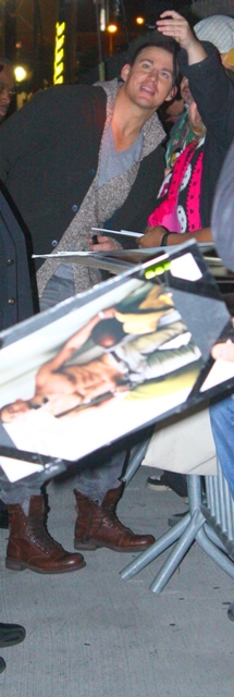 Channing Tatum plays a great fame game