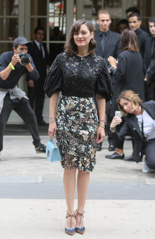 Marion Cotillard's full sleeves|Lainey Gossip Lifestyle