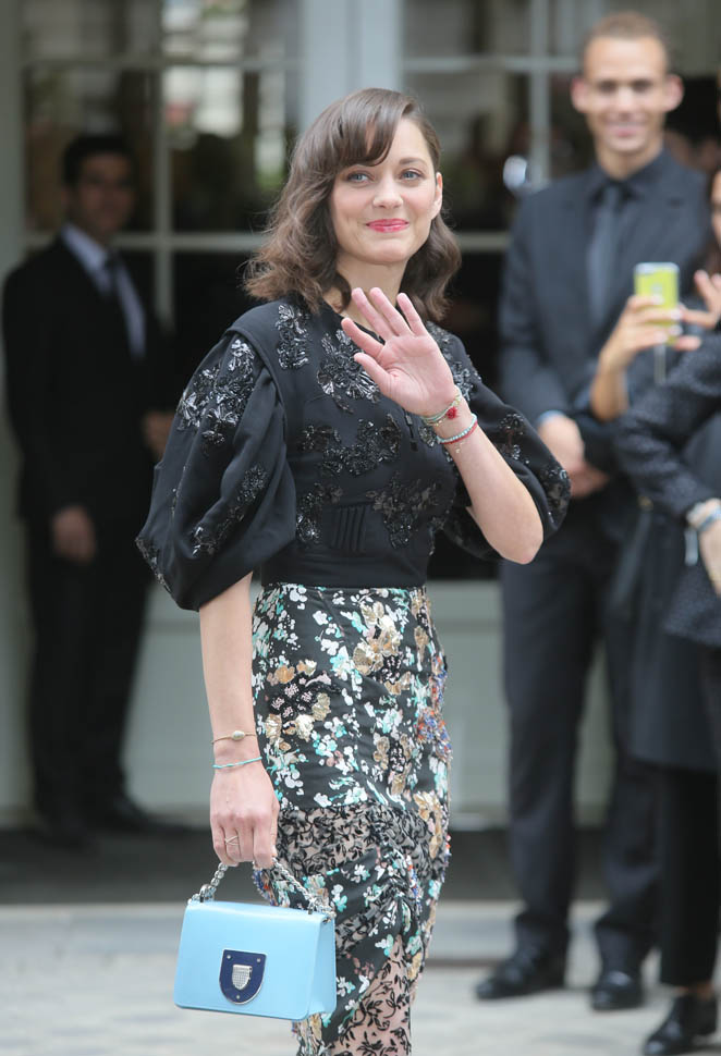 Marion Cotillard's full sleeves|Lainey Gossip Lifestyle