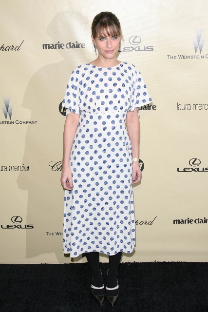 Amanda Peet’s Golden Globe polka dots|Lainey Gossip Lifestyle
